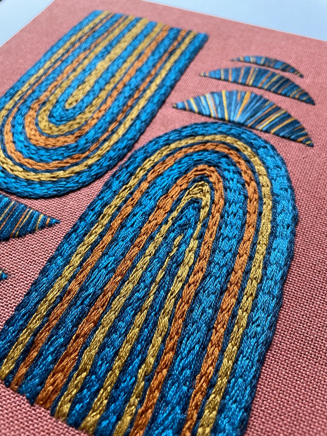 Hand Embroidery Wall Art - Etsy