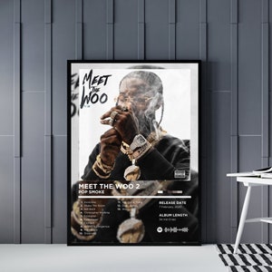 Pop Smoke Album Cover Posters Bundle Set of 3 Digital Download A2 Size ...