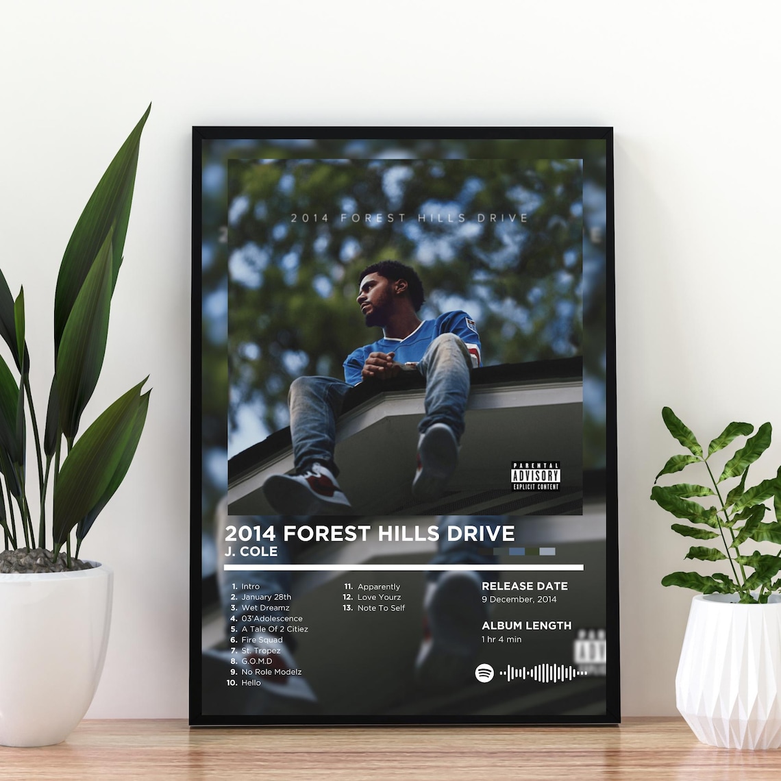 J Cole, Album Music Posters Covers, Minimalist Posters, 2014 Forest ...