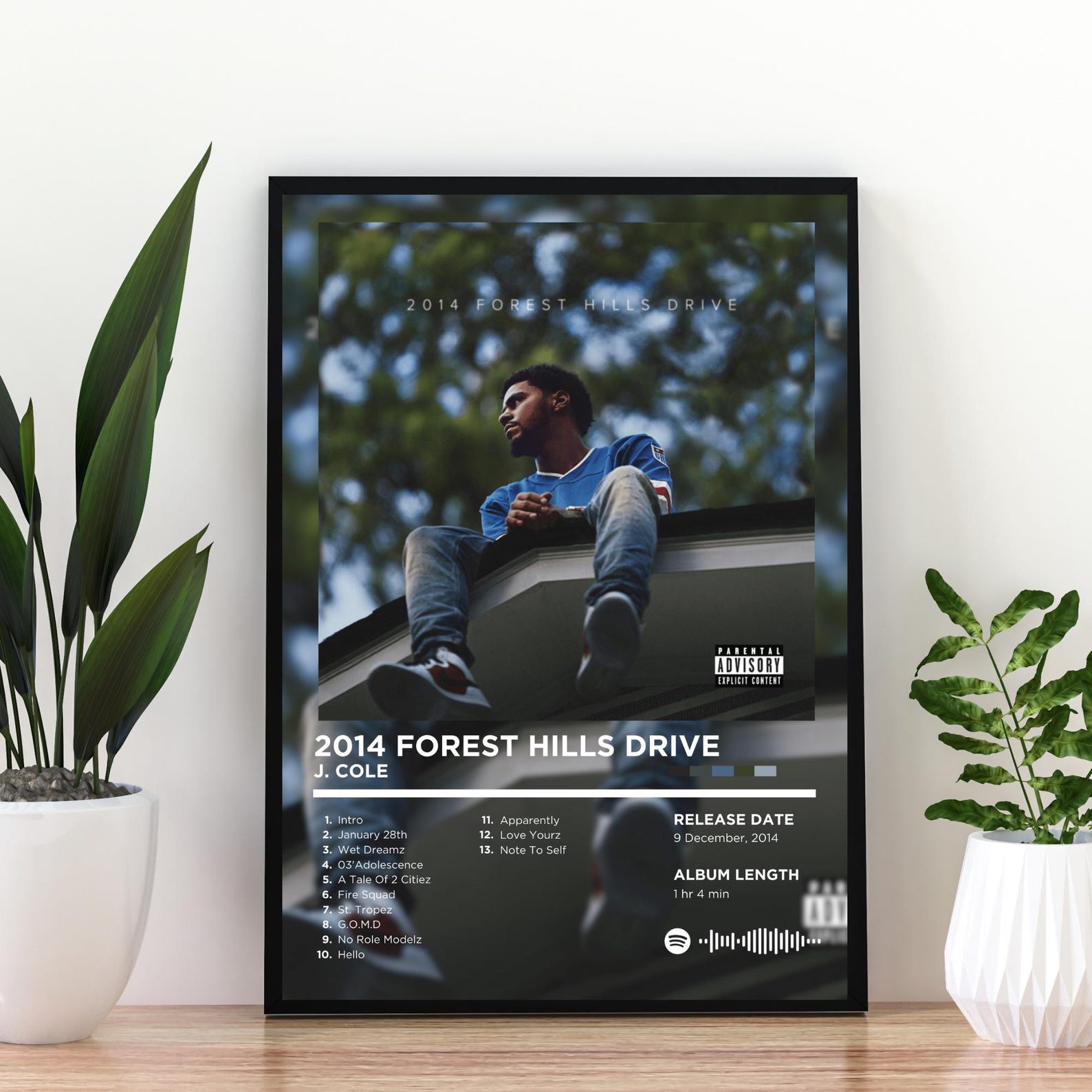 J Cole, Album Music Posters Covers, Minimalist Posters, 2014 Forest ...