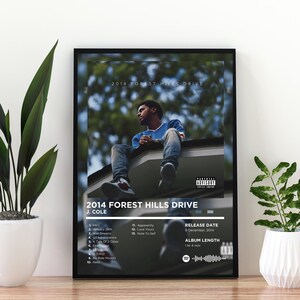 J Cole, Album Music Posters Covers, Minimalist Posters, 2014 Forest ...