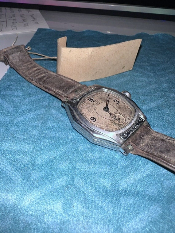 Elgin 1920’s Art Deco “OFFICIAL BOY SCOUT watch” - Gem