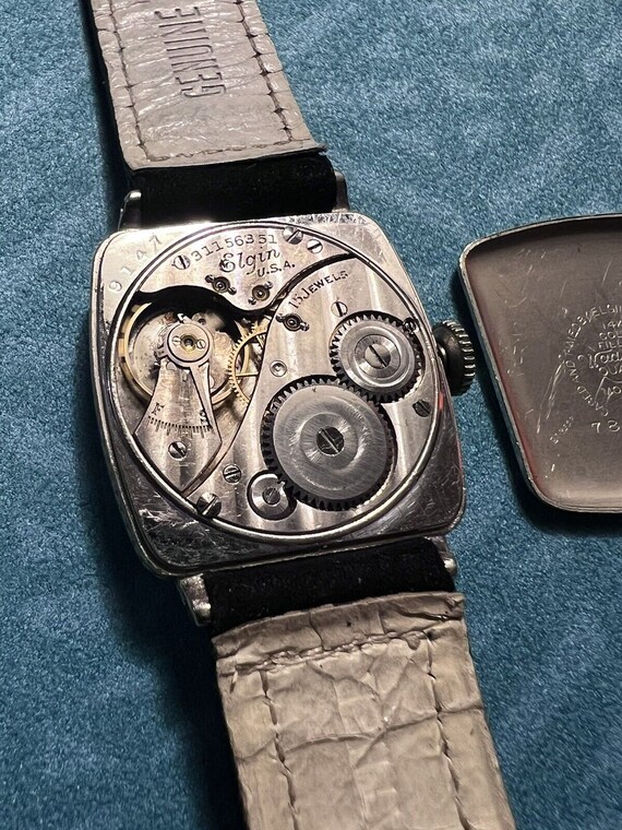 Elgin Grade 82 Men’s Art Deco Wristwatch. MFG 1889. R… - Gem