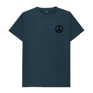 Peace Symbol Tee - Etsy