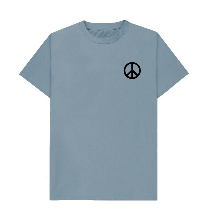 Peace Symbol Tee - Etsy