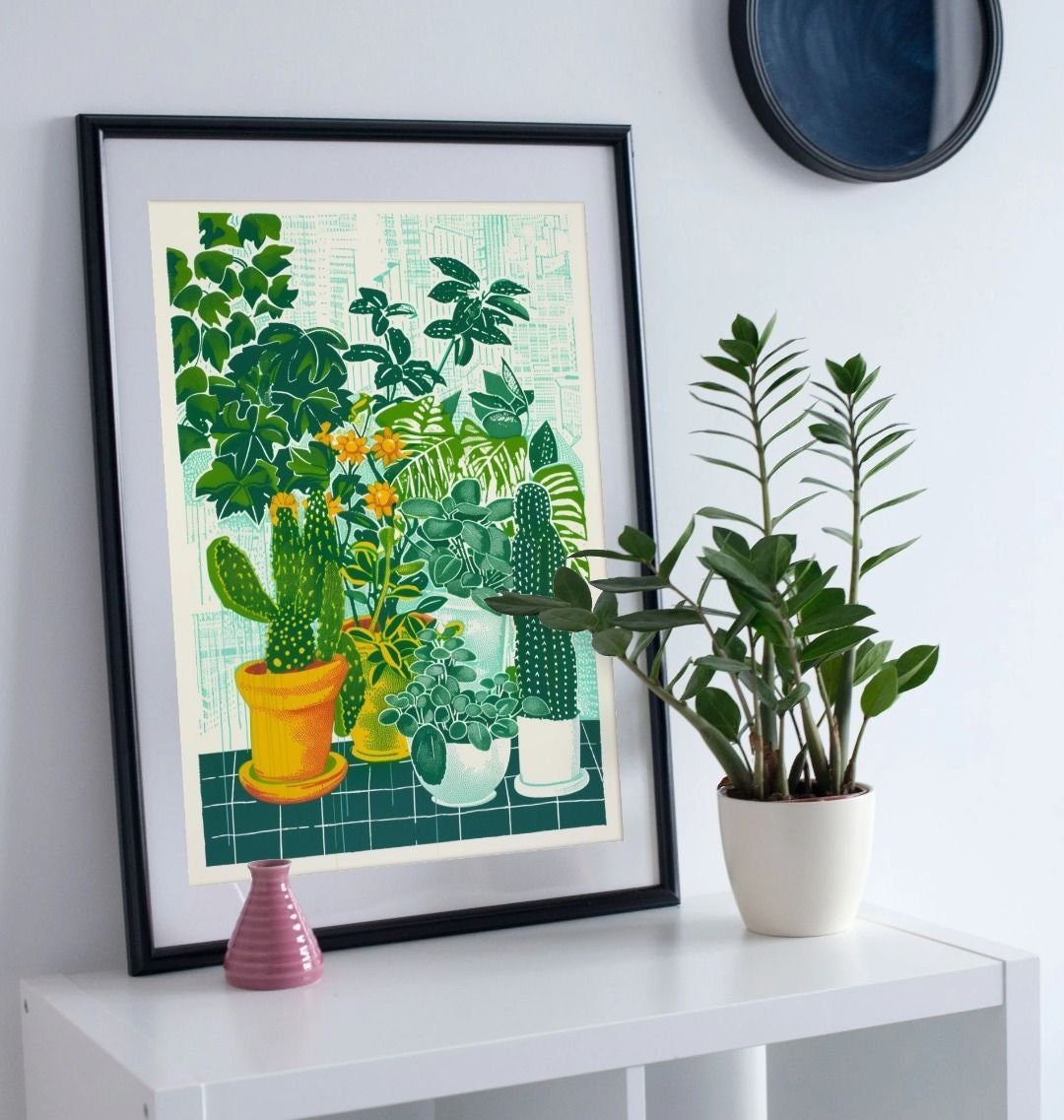 Plant Life A3 Art Print - Etsy