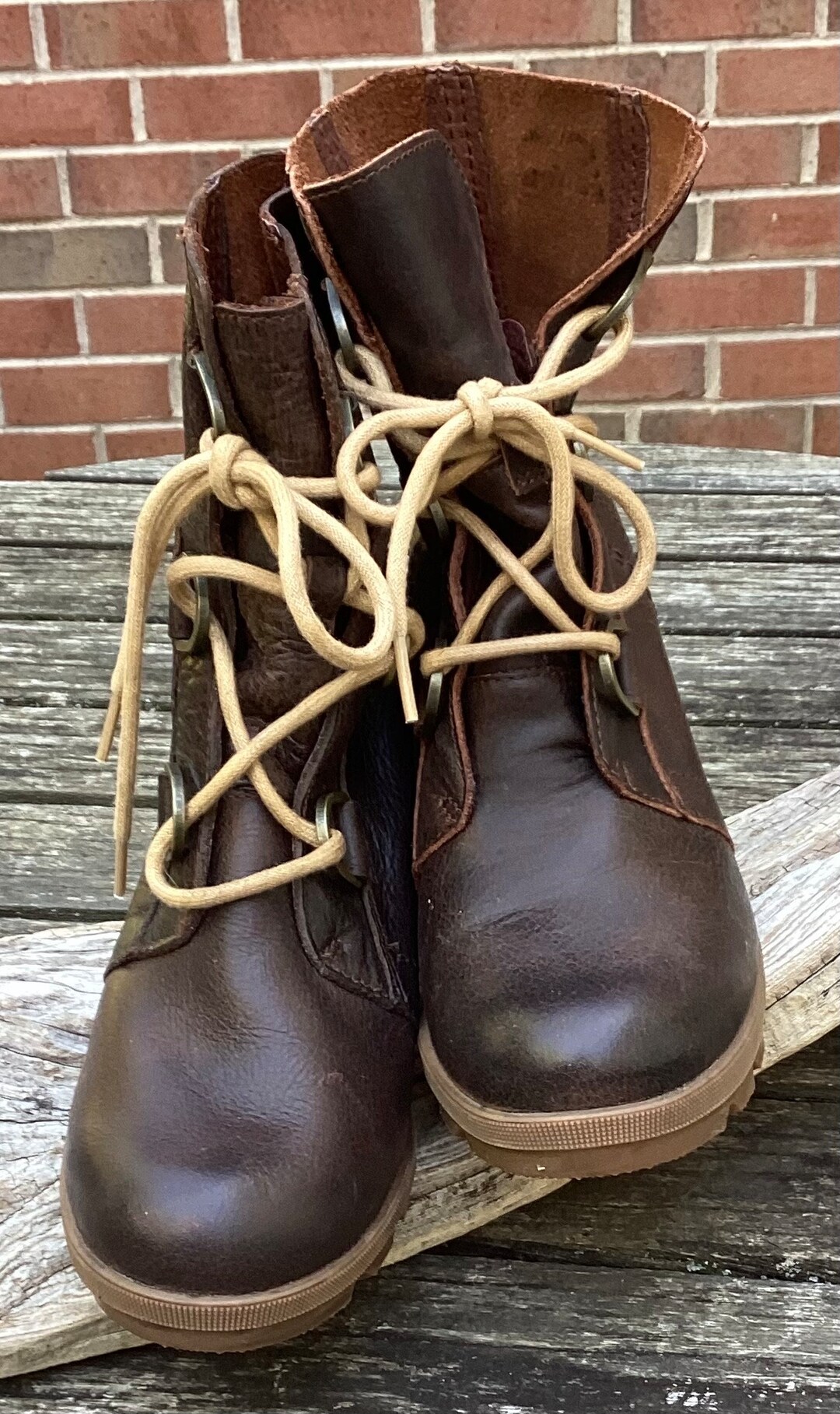 Sorel Joan of Arctic Wedge Ll Boot Leather Laces Size 8 New No Box - Etsy