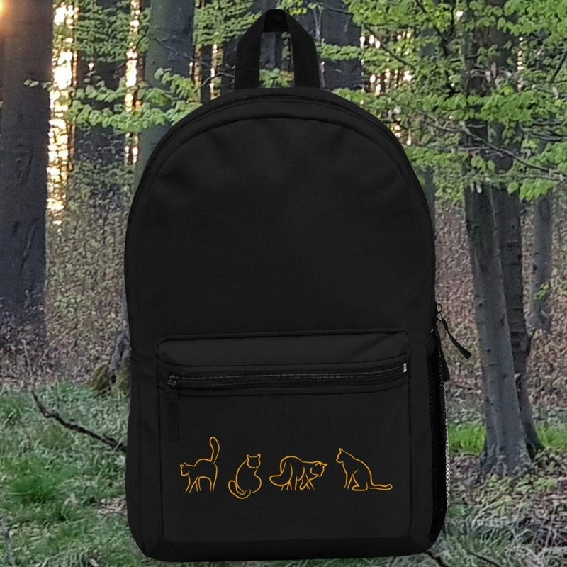 Cat Backpack - Etsy