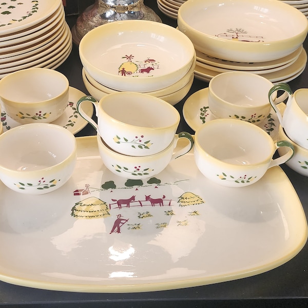 Country Dinnerware - Etsy