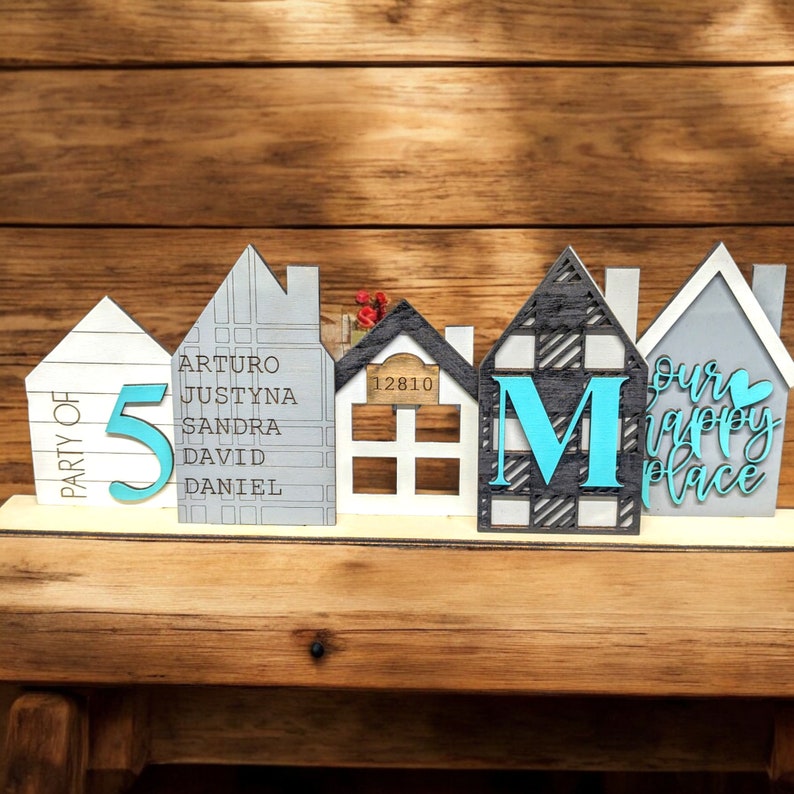 Custom Family Sign Personalized Family House Sign New Homeowner Gift ...