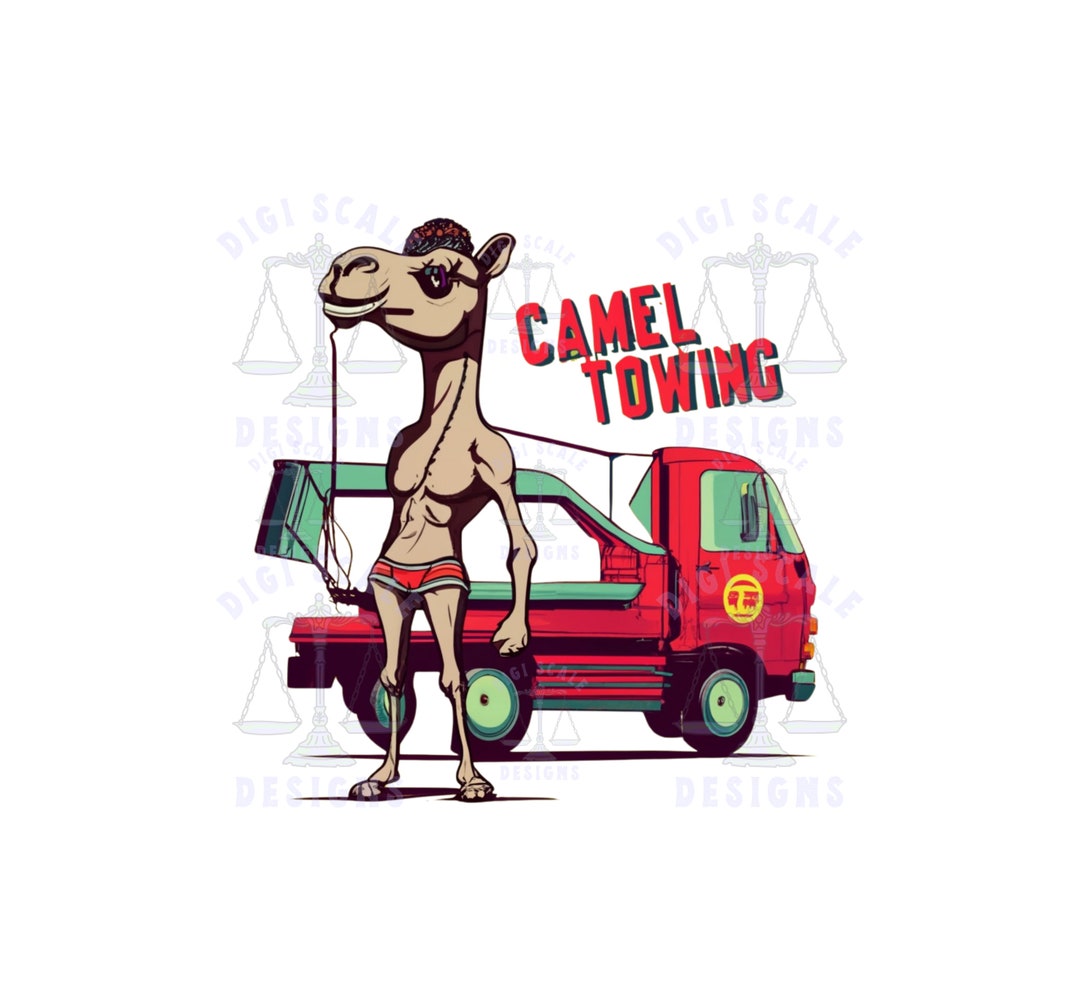 Camel Towing Adult Humor Funny SVG PNG Camel Toe Classic - Etsy