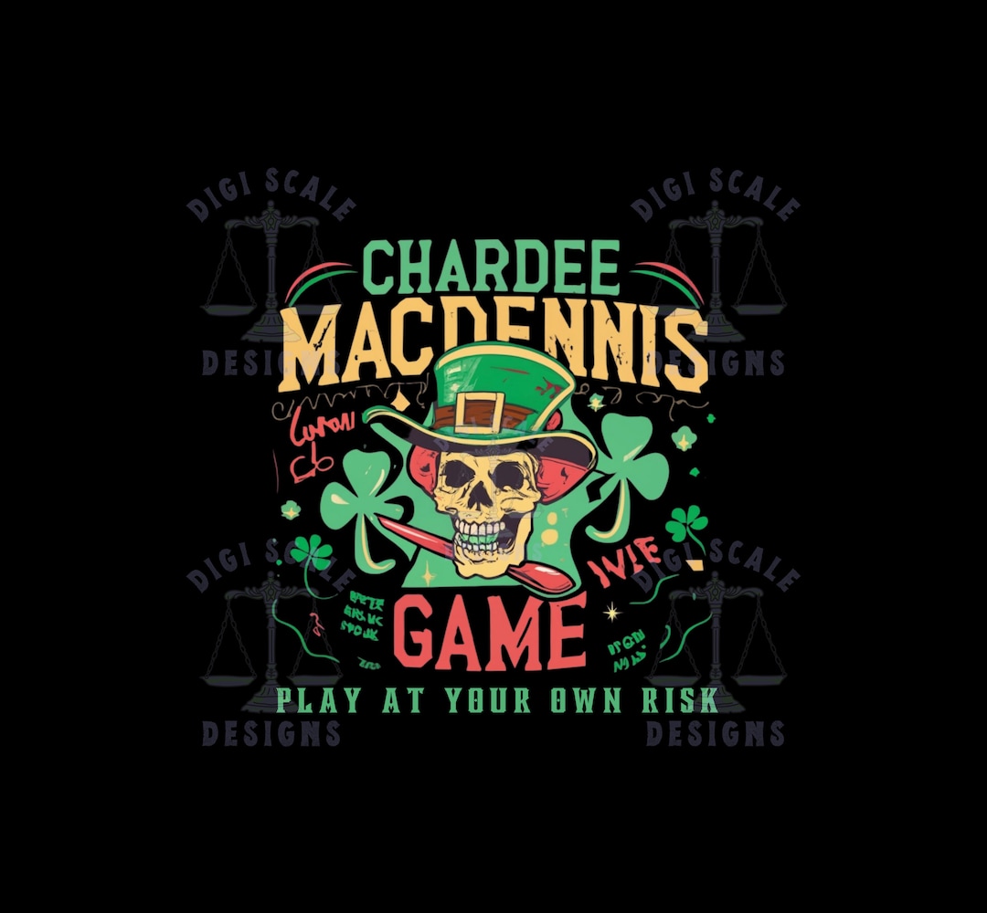 Always Sunny Chardee Macdennis Game Funny SVG + PNG, Charlie Mac Dee ...
