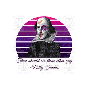 William Shakespeare Png Svg, English Teacher Gift Png Svg, Billy Shakes ...