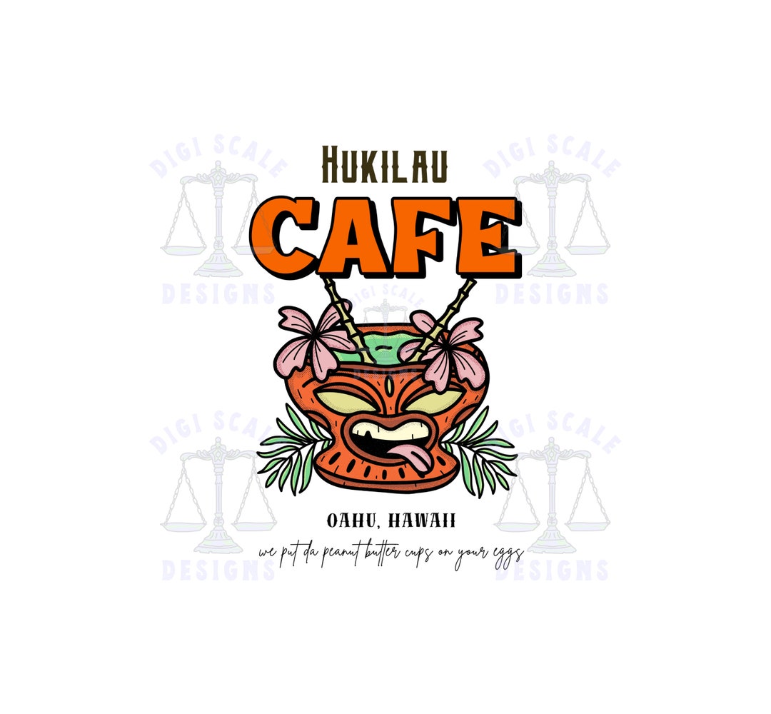 50 First Dates Hukilau Cafe SVG + PNG, Oahu Hawaii Fifty First Dates ...