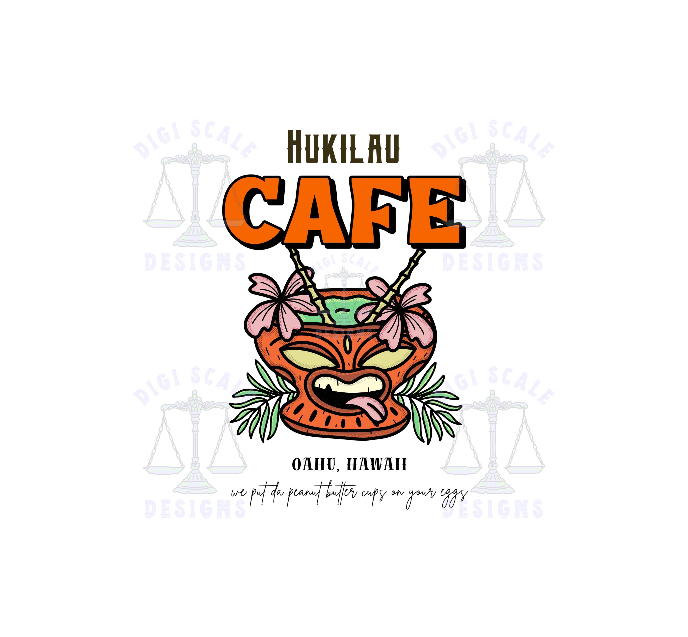 50 First Dates Hukilau Cafe SVG + PNG, Oahu Hawaii Fifty First Dates ...