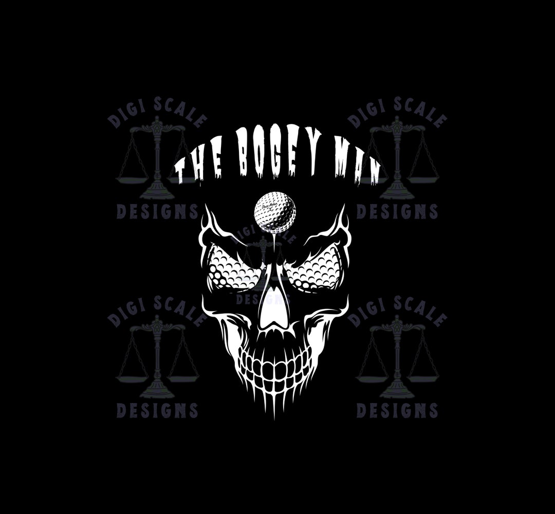 Bogey Man Halloween Golf SVG PNG Golf Lover Gift Funny Dad - Etsy