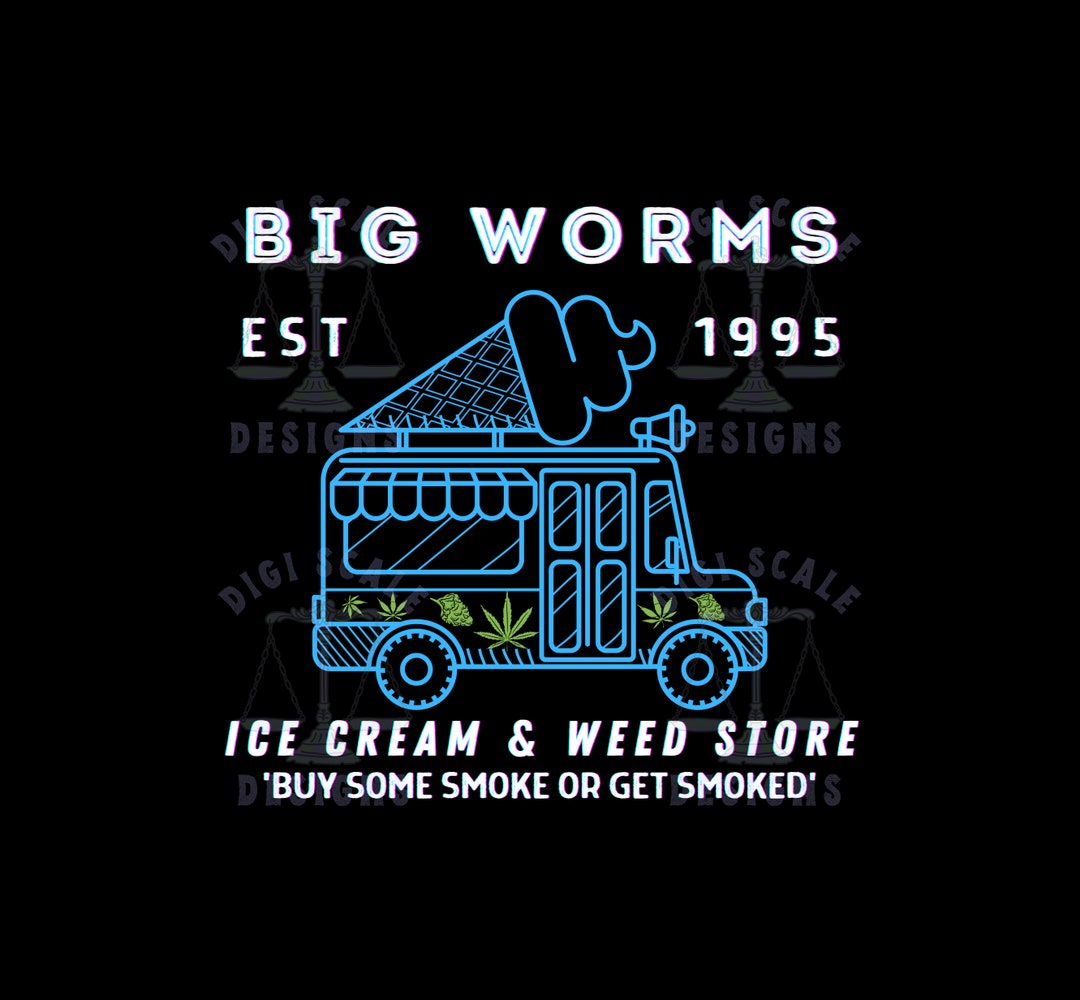 Friday Movie Big Worm's Ice Cream SVG + PNG, Bye Felicia Friday 90s ...