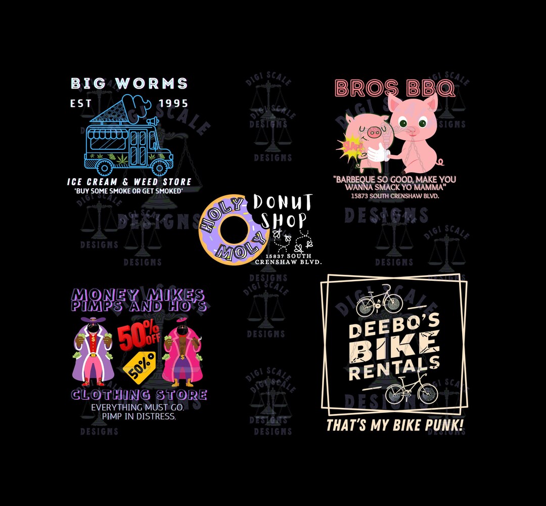 Funny Friday Movie SVG Bundle, 5 Svg Bundle Next Friday After Next ...