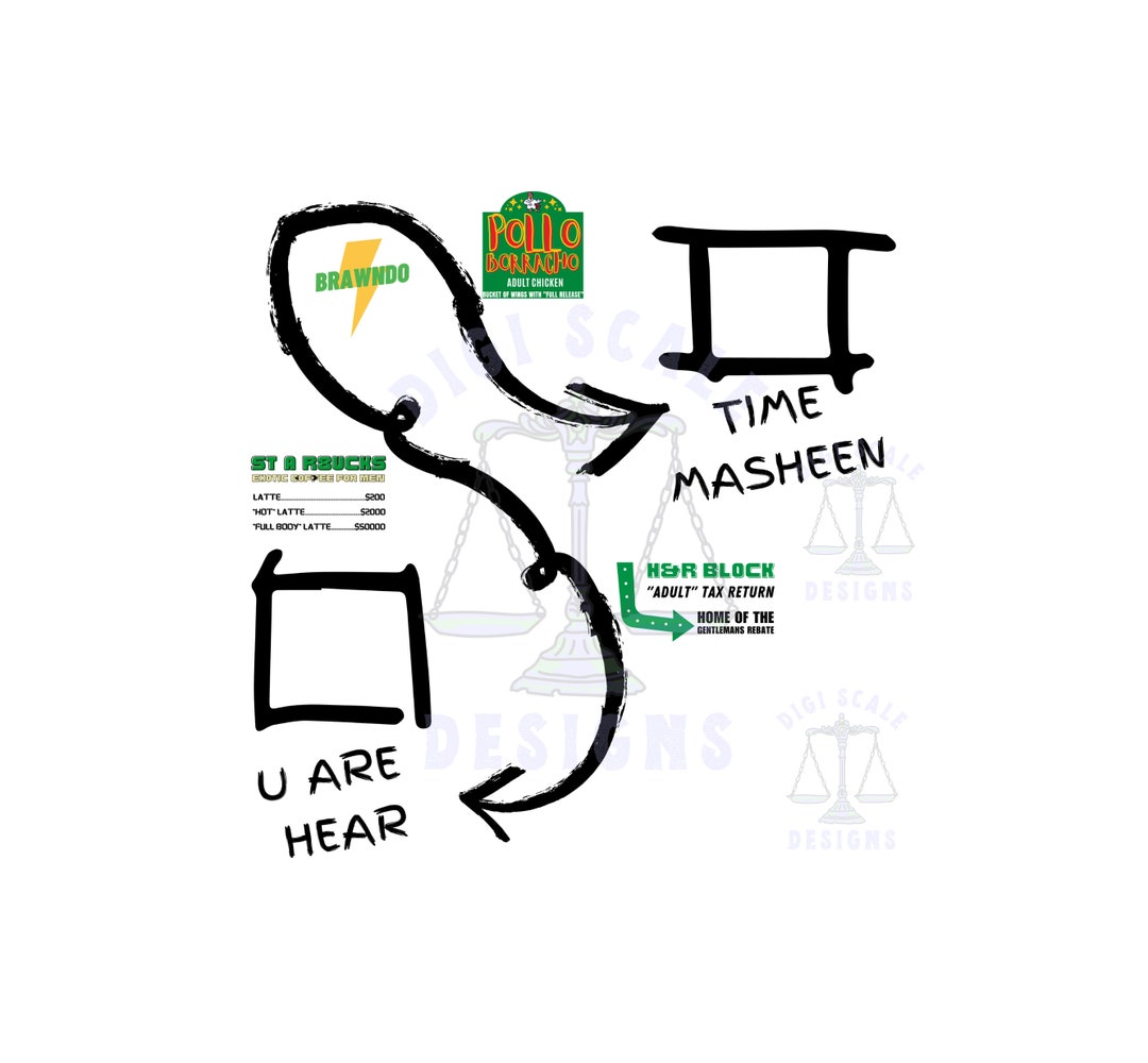 Idiocracy Movie Time Masheen Map SVG PNG Funny Idiocracy - Etsy