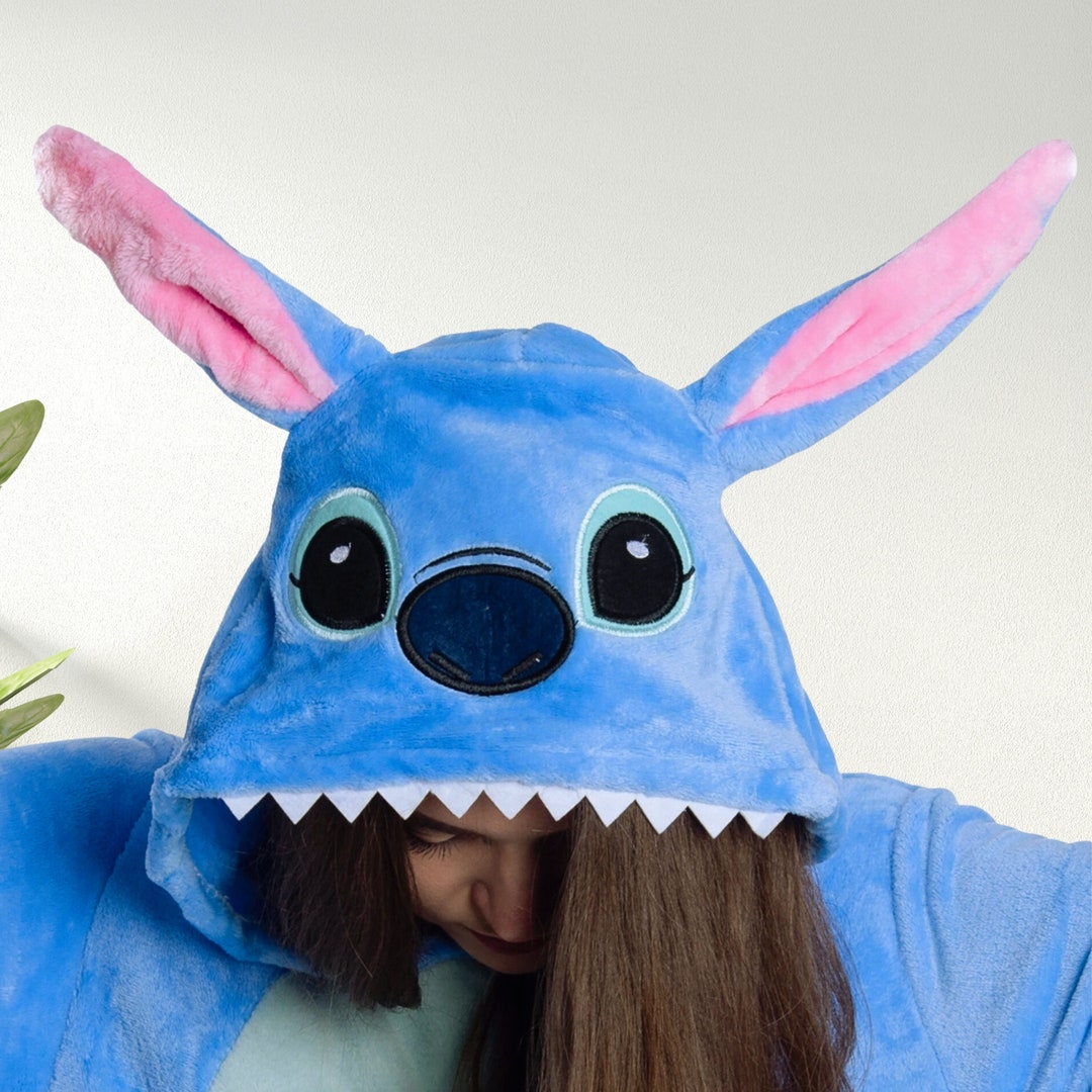 Kigurumi Stitch Onesie Adult Stitch Pajamas Cosplay Stitch - Etsy