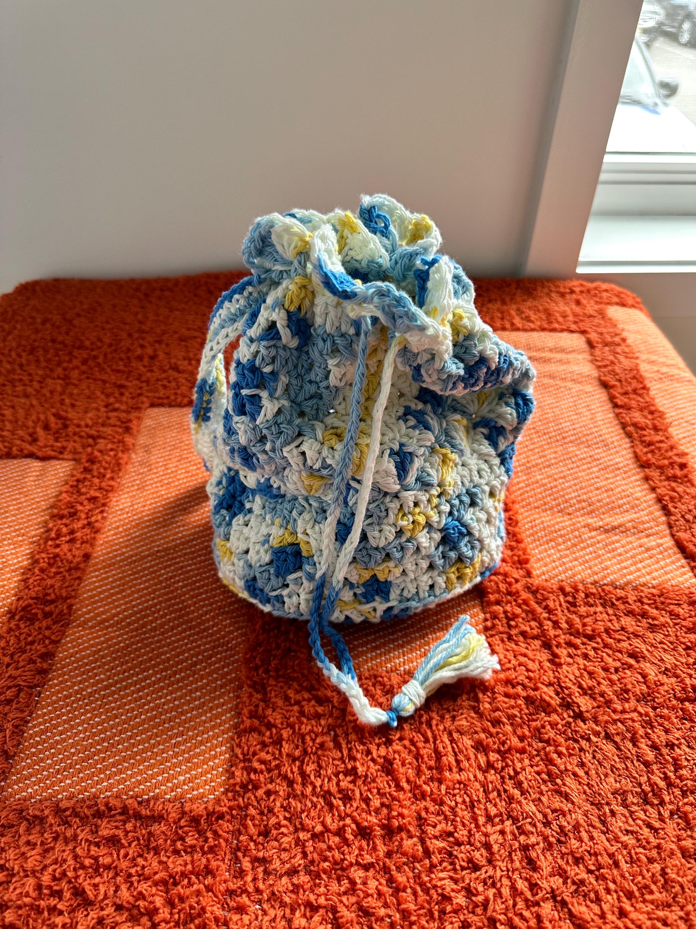 Colorful Drawstring Bag - Etsy