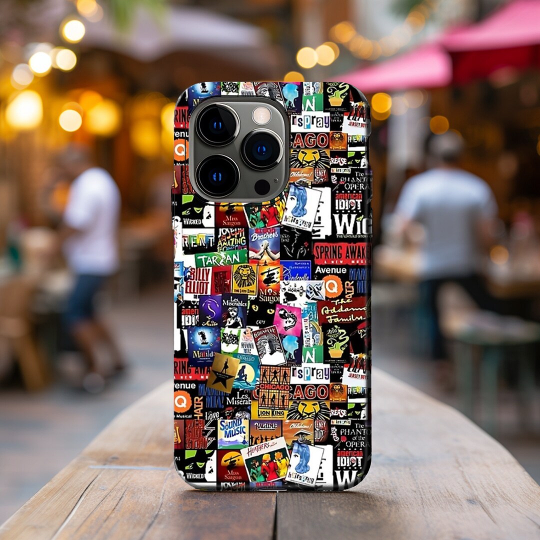 Vintage Musical Theatre Tough Phone Cases, Perfect Gift for Theatre ...