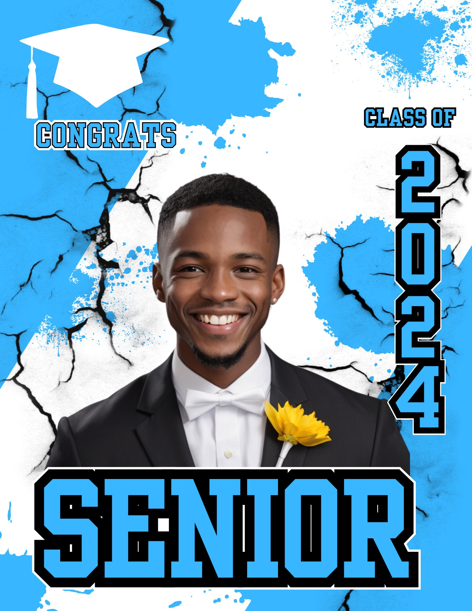 Custom Graduation Shirt Template | 2024 Personalized Graduation T-shirt ...