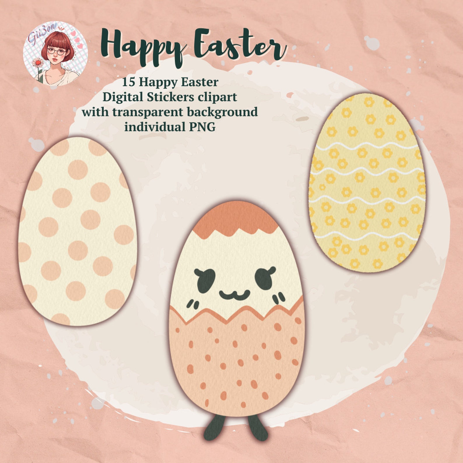 Eggs Easter Festival Pastel Clipart, Cute Clipart, Easter Festival, Png ...