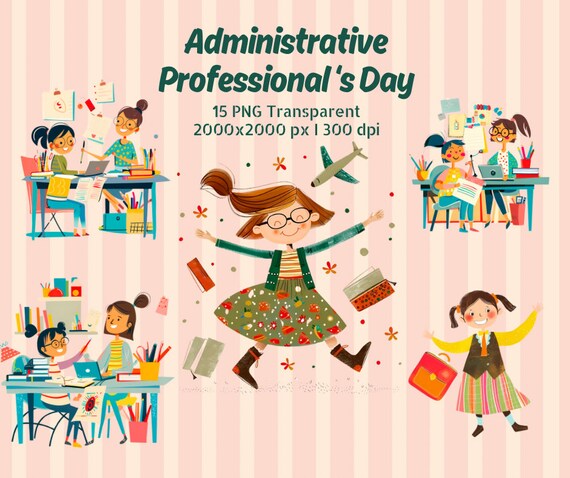 Administrative Professionals Day 2024 Clip Art