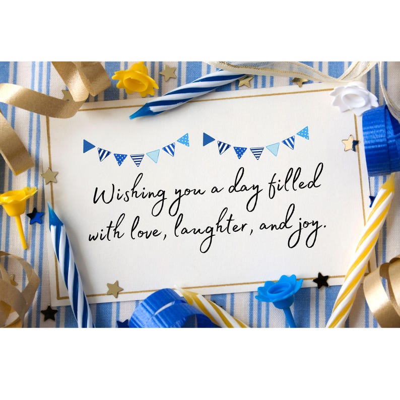 Note Birthday Card Sentiments 'for the Inside' Digital Stamp Bundle ...