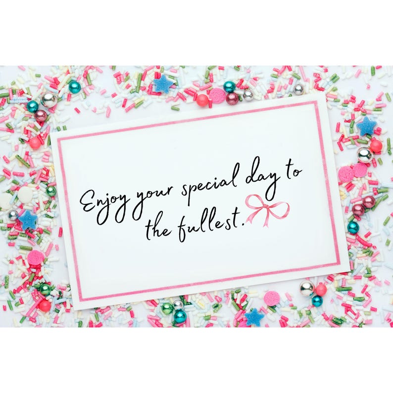 Note Birthday Card Sentiments 'for the Inside' Digital Stamp Bundle ...