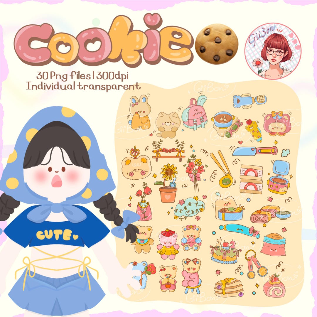 Cute Printable Sticker Sheet Bundle | Planner Sticker Sheet | Sticker ...