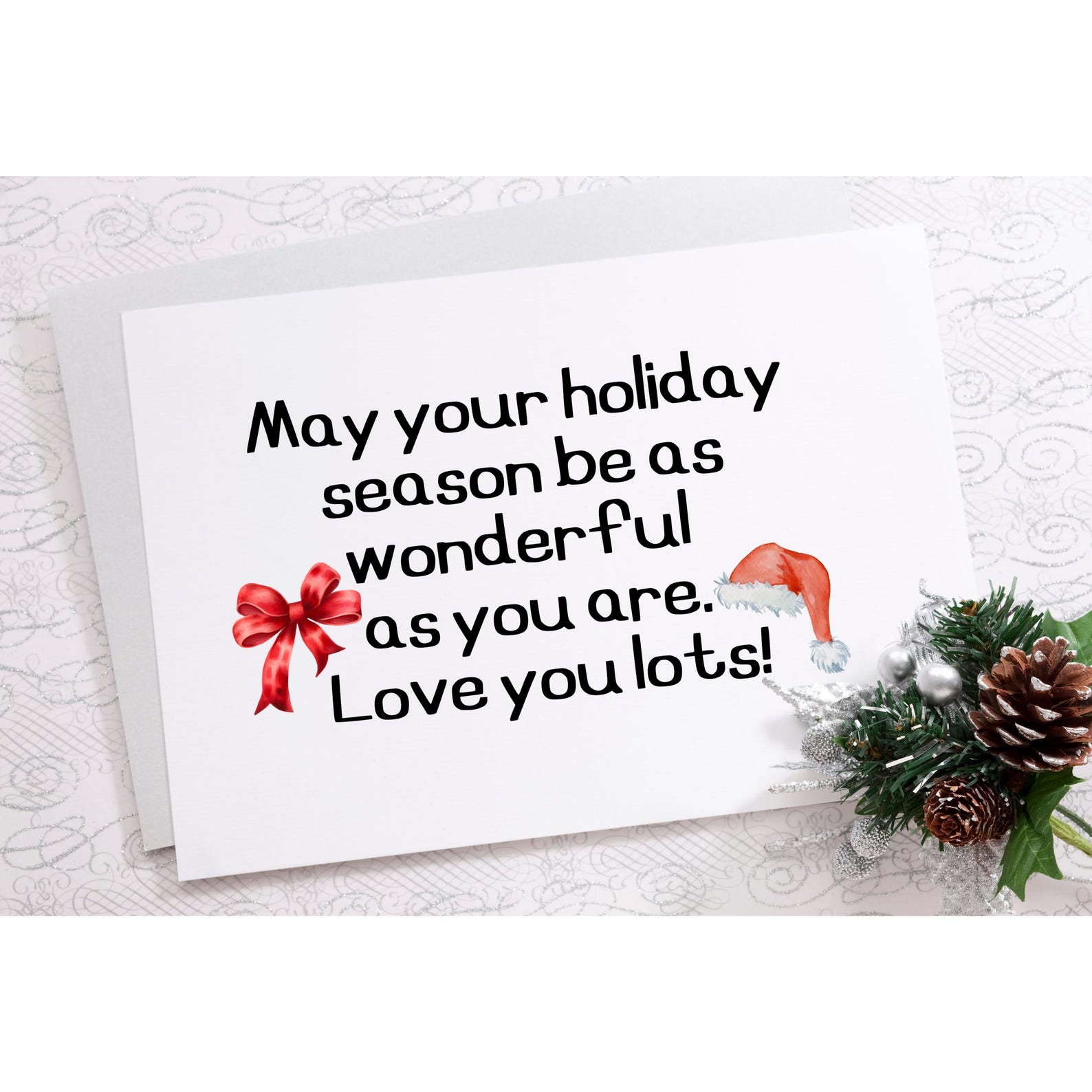 Christmas Card Sentiments: Word Art Quotes (digital Stamp Bundle) - Etsy