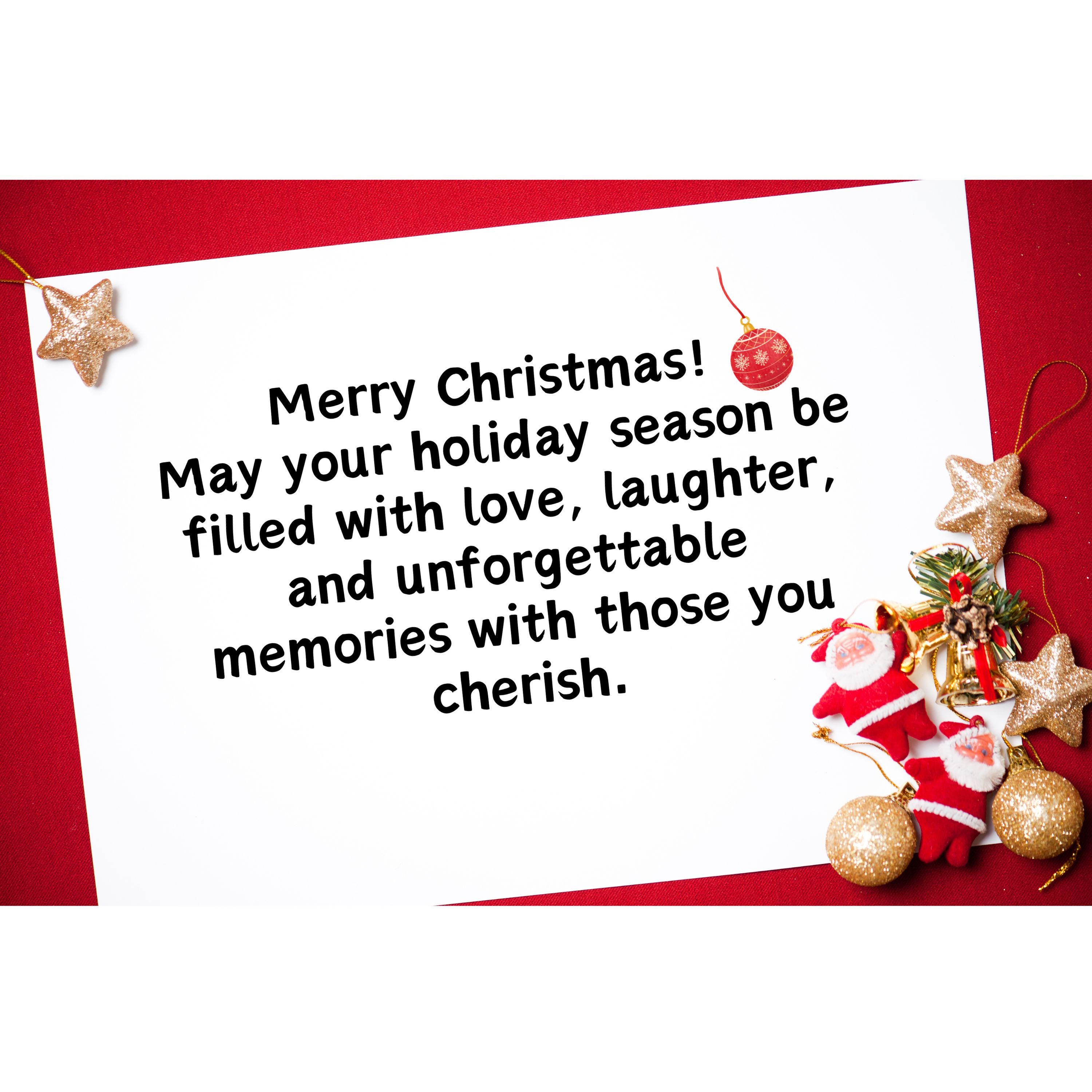 Christmas Card Sentiments: Word Art Quotes, PNG JPEG (digital Stamp ...