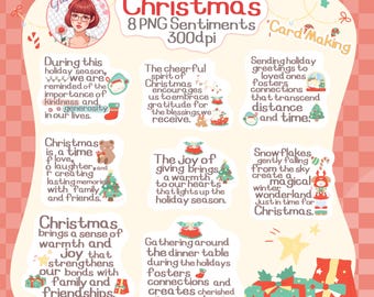 All Occasion Note Card Sentiments 'for the Inside' Digital Stamp Bundle ...