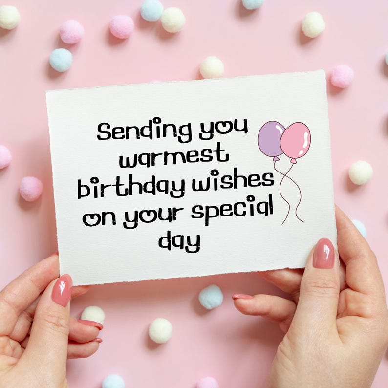 Birthday Card Sentiments Digital Stamp Bundle: Clip Art Quotes (PNG) - Etsy