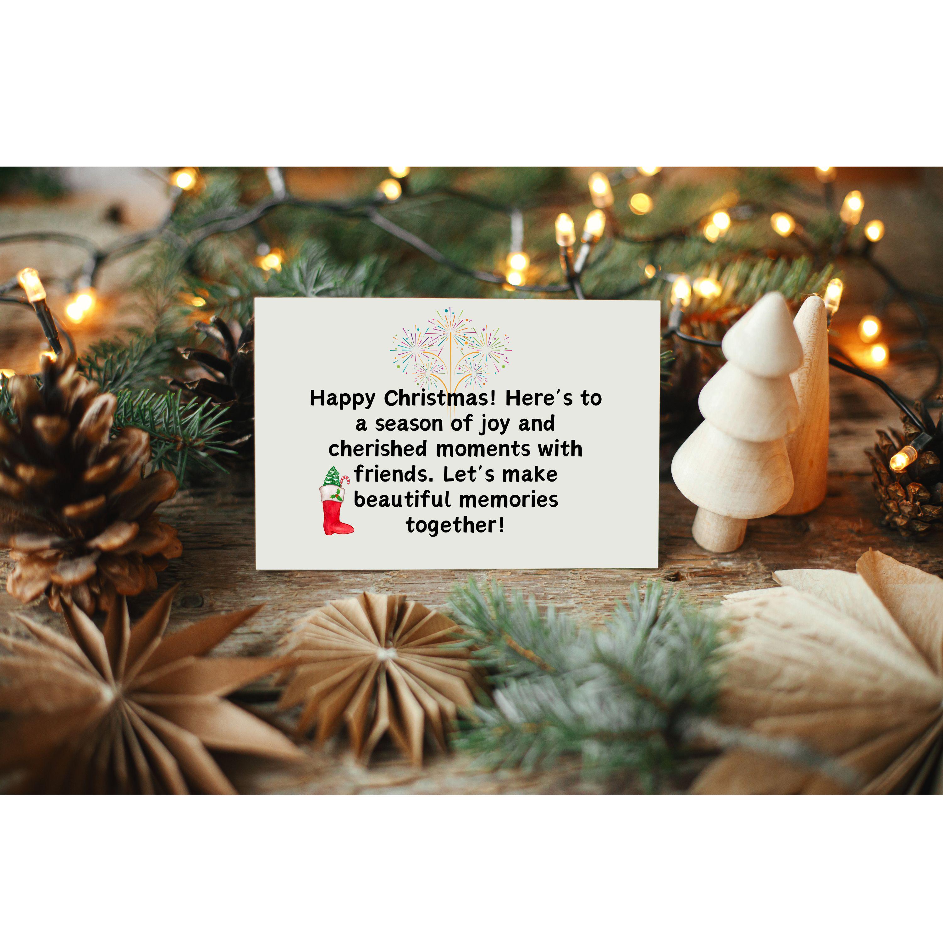 Christmas Card Sentiments: Word Art Quotes, PNG JPEG (digital Stamp ...