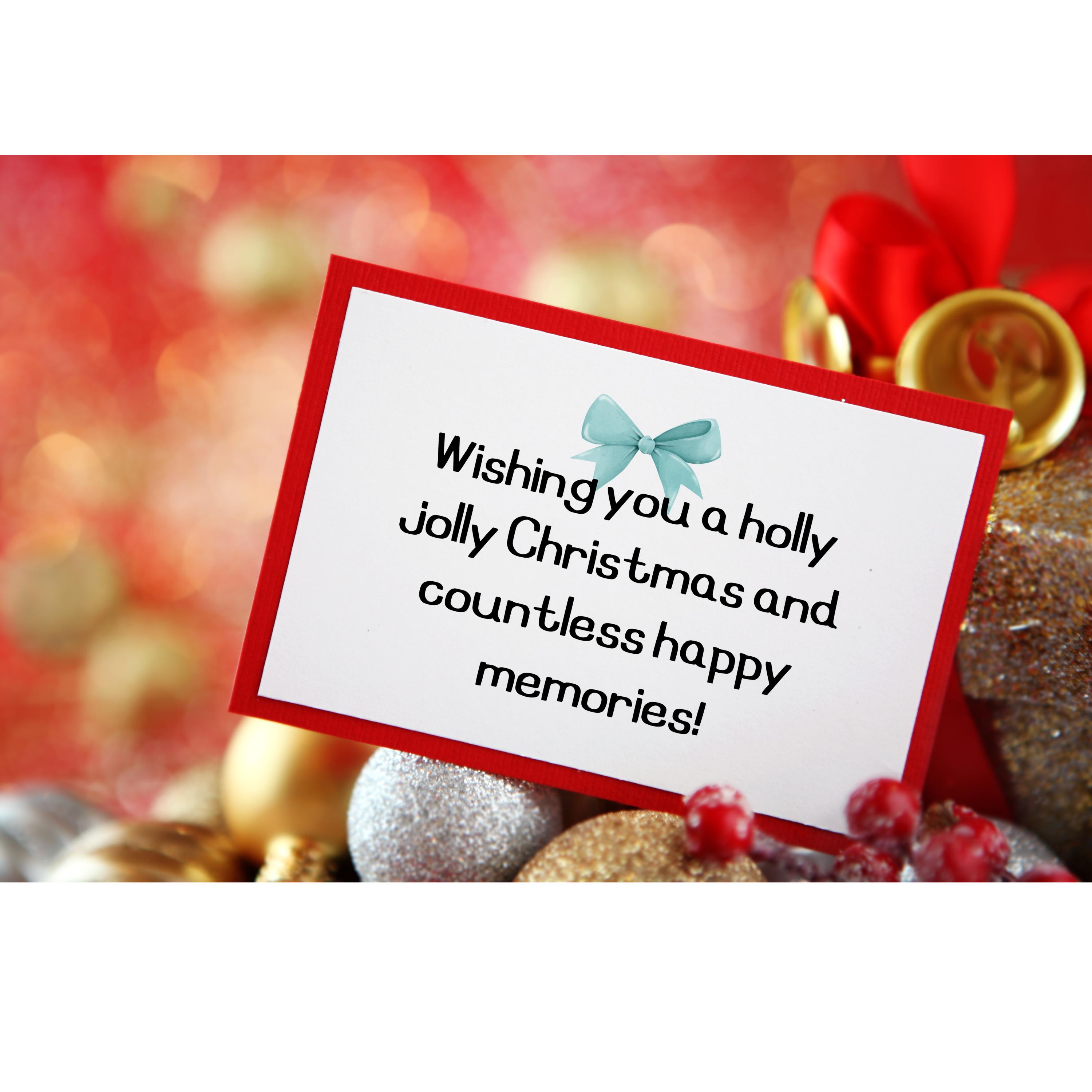 Christmas Card Sentiments: Word Art Quotes (digital Stamp Bundle) - Etsy