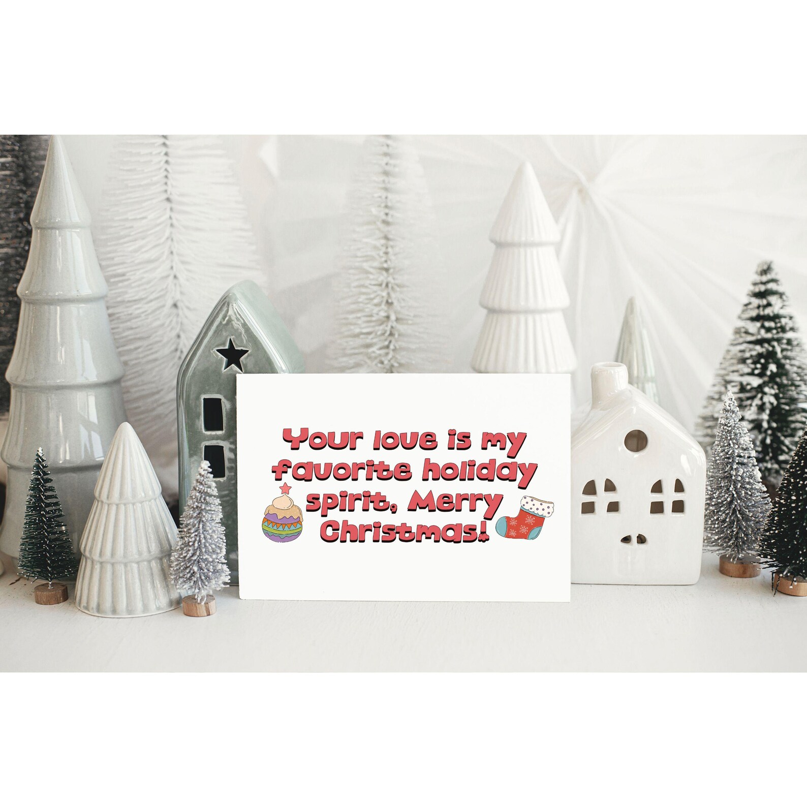 Christmas Card Sentiments Digital Stamp Bundle: DIY Clip Art (PNG) - Etsy