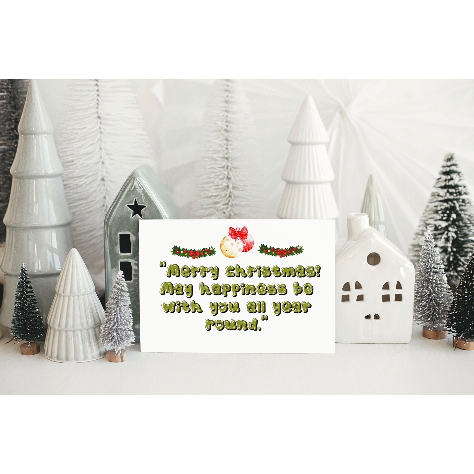 Christmas Card Sentiments 'for the Inside' Digital Stamp Bundle, Clip ...