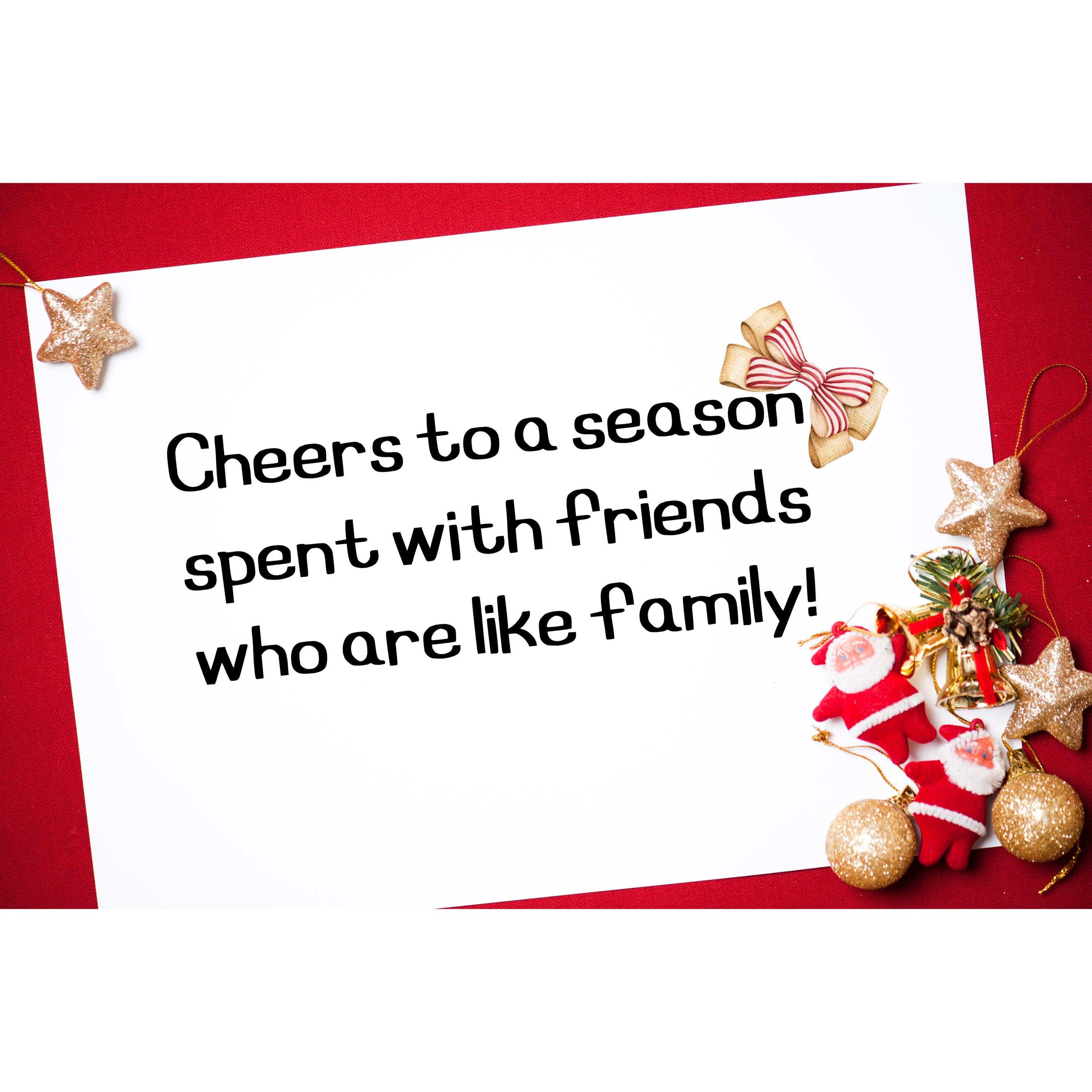 Christmas Card Sentiments: Word Art Quotes (digital Stamp Bundle) - Etsy