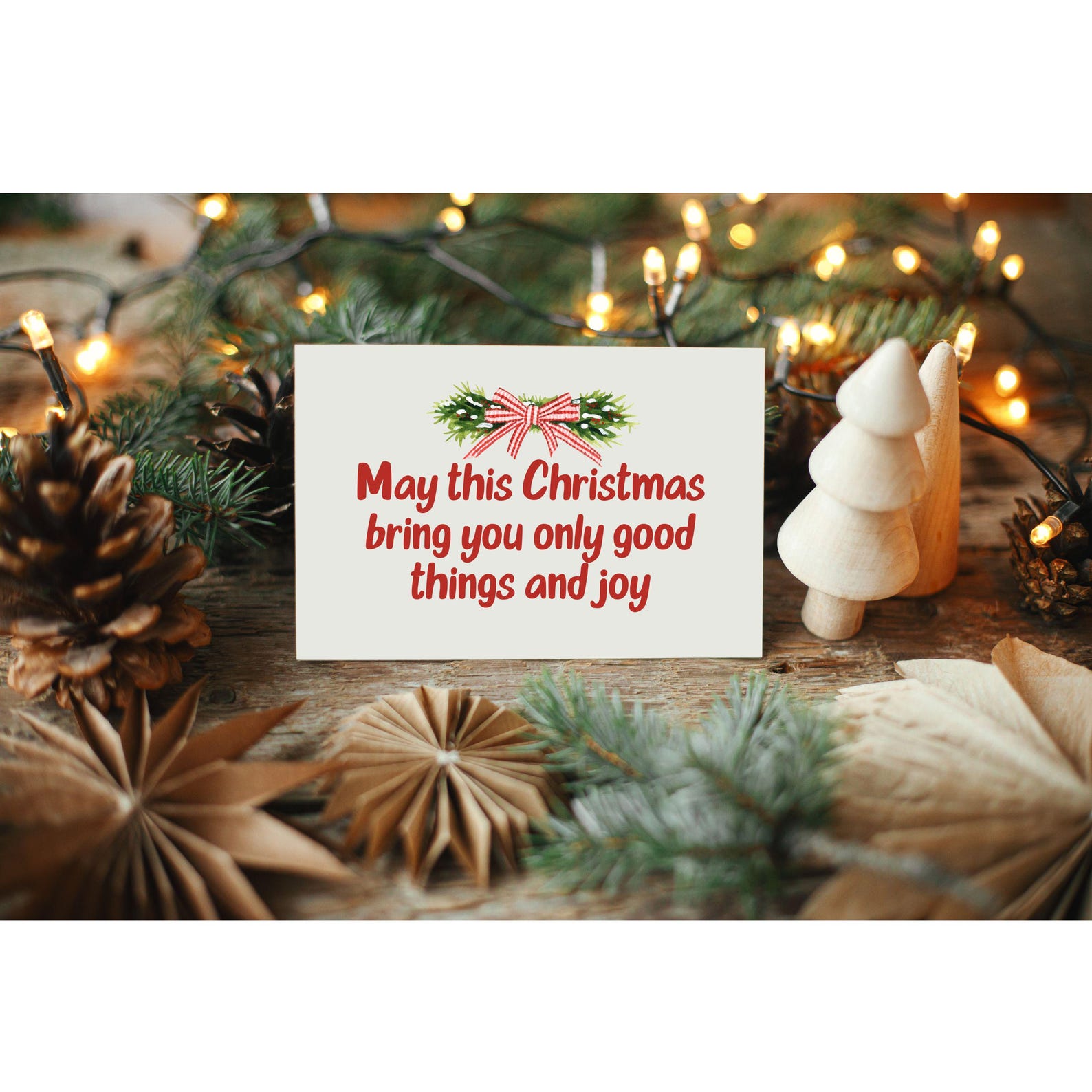 Christmas Card Sentiments 'for the Inside' Digital Stamp Bundle, Clip ...