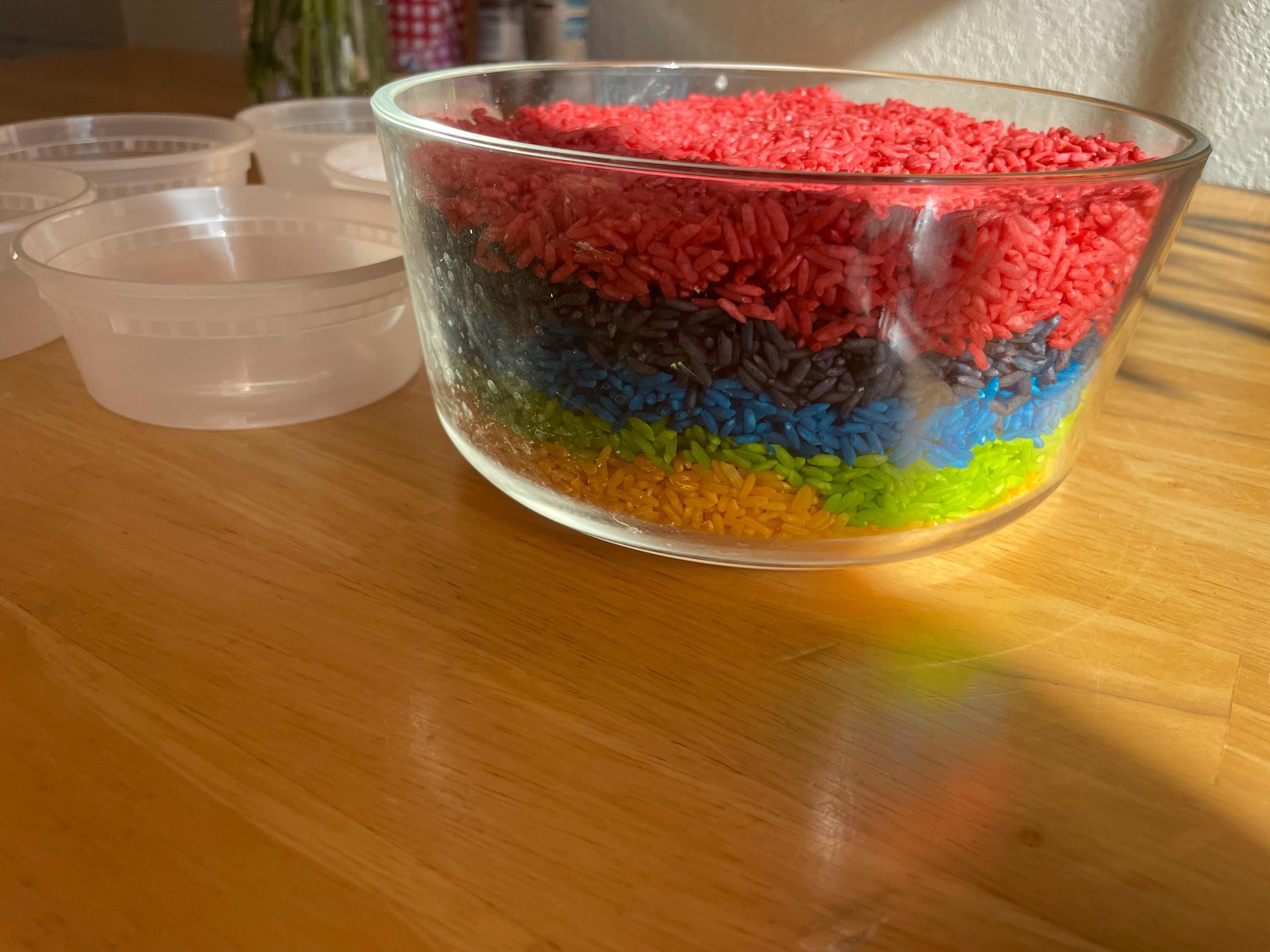 Colored Rice for Sensory Bins, Art, Sensory Bottles, Etc. - Etsy