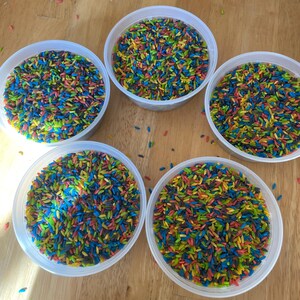 Colored Rice for Sensory Bins, Art, Sensory Bottles, Etc. - Etsy