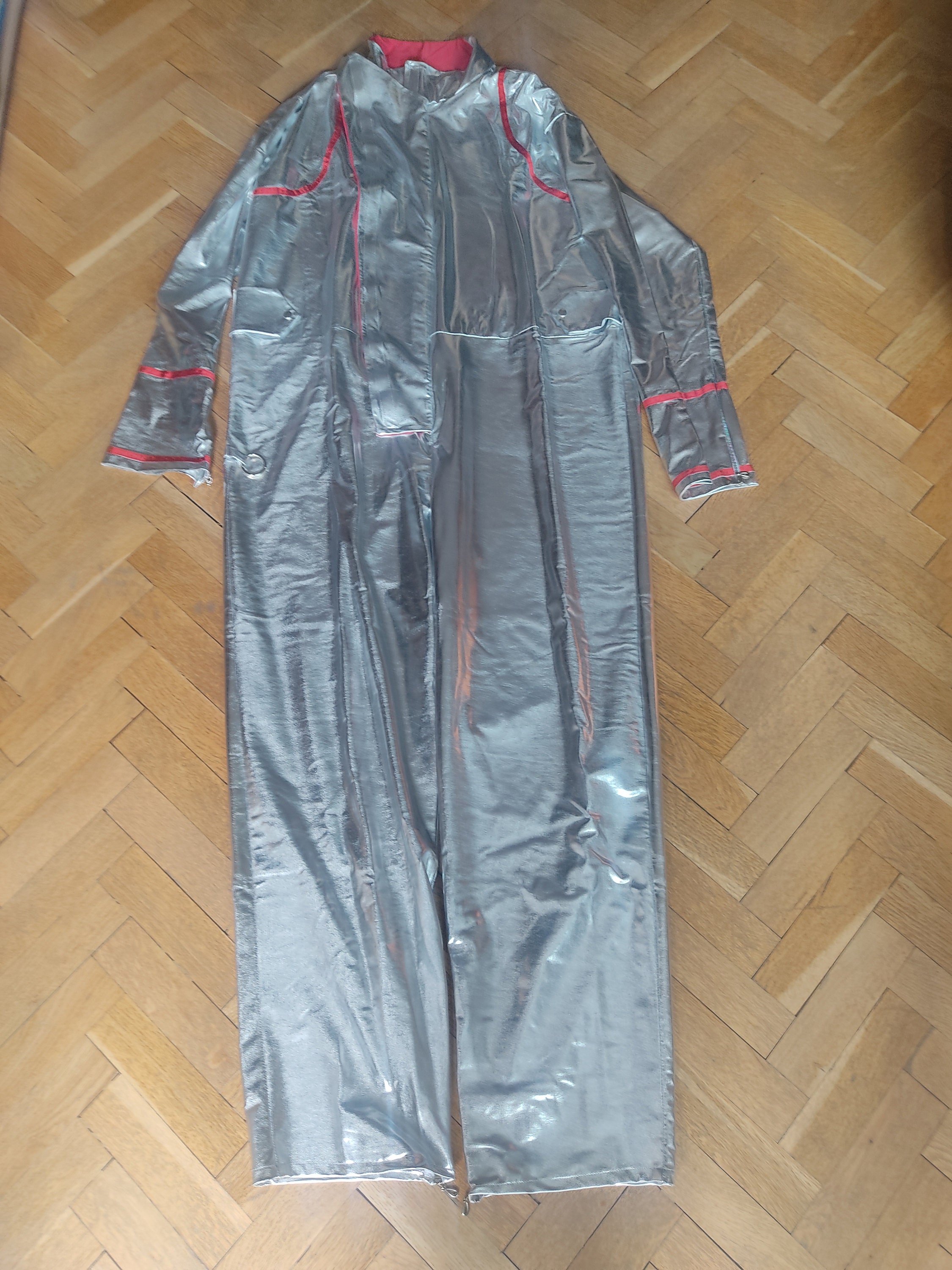 Lost in Space Cosplay Jumpsuit, Space Costume, Silver Overall, Space ...