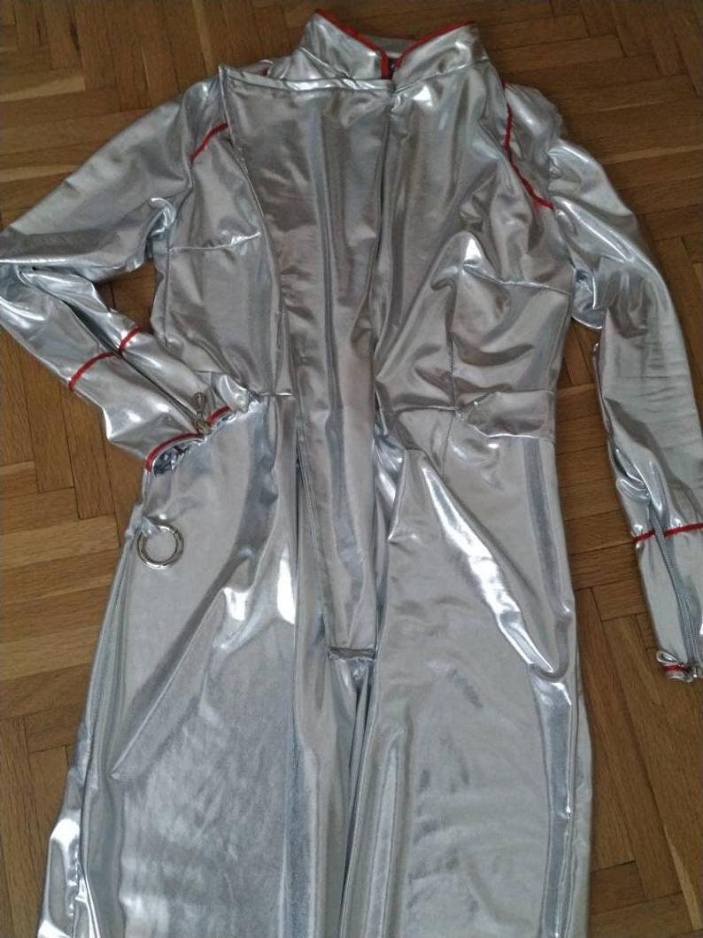 Lost in Space Cosplay Jumpsuit, Space Costume, Silver Overall, Space ...