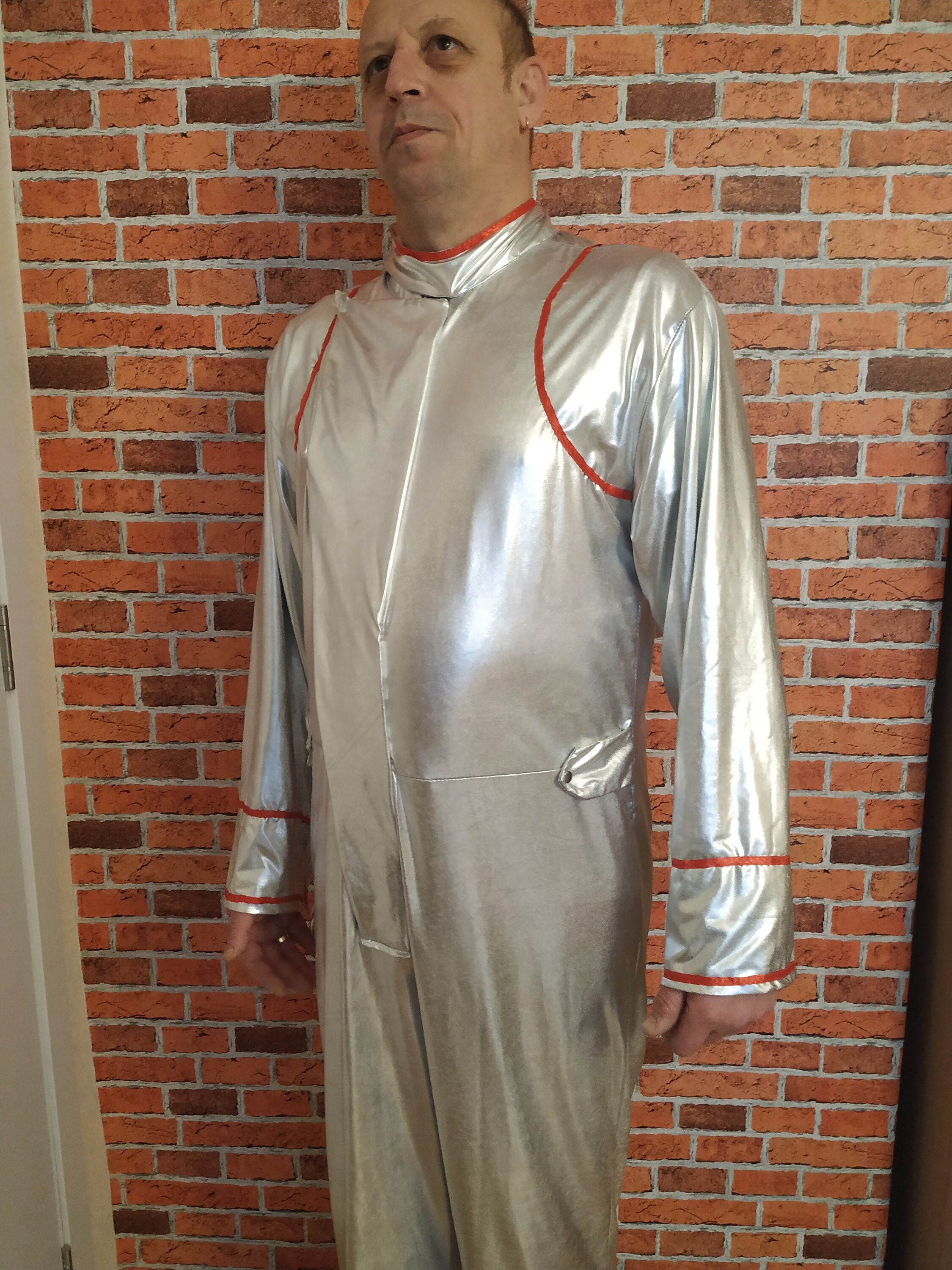 Lost in Space Cosplay Jumpsuit, Space Costume, Silver Overall, Space ...