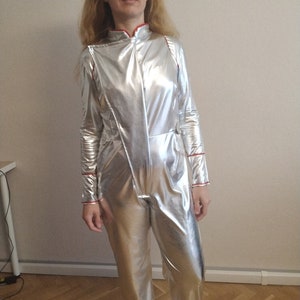 Lost in Space Cosplay Jumpsuit, Space Costume, Silver Overall, Space ...