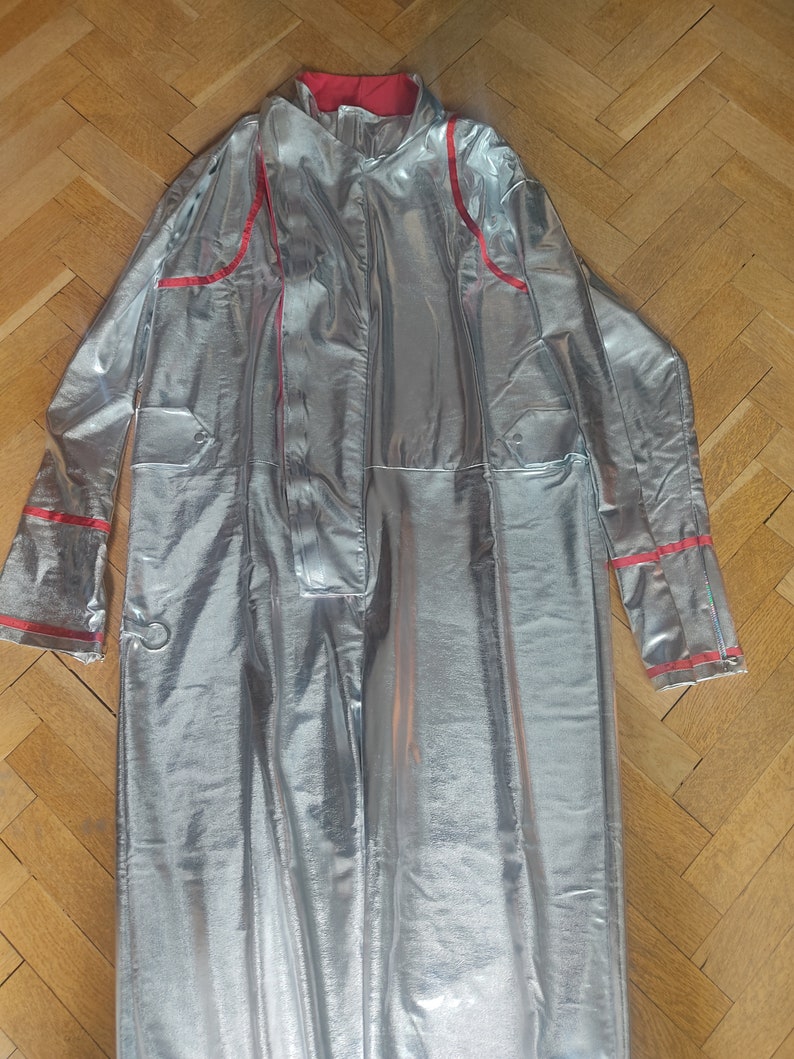 Lost in Space Cosplay Jumpsuit, Space Costume, Silver Overall, Space ...