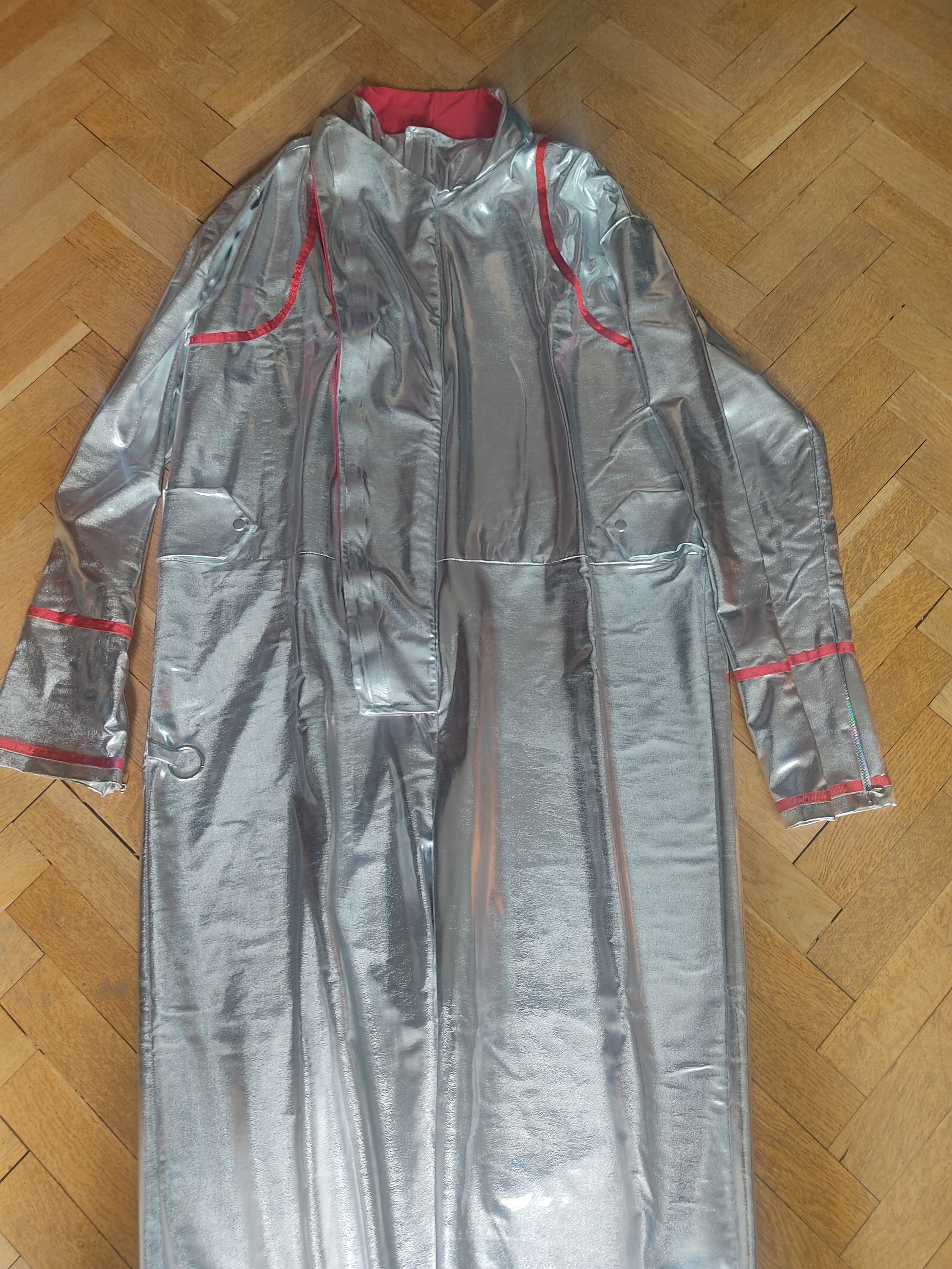 Lost in Space Cosplay Jumpsuit, Space Costume, Silver Overall, Space ...